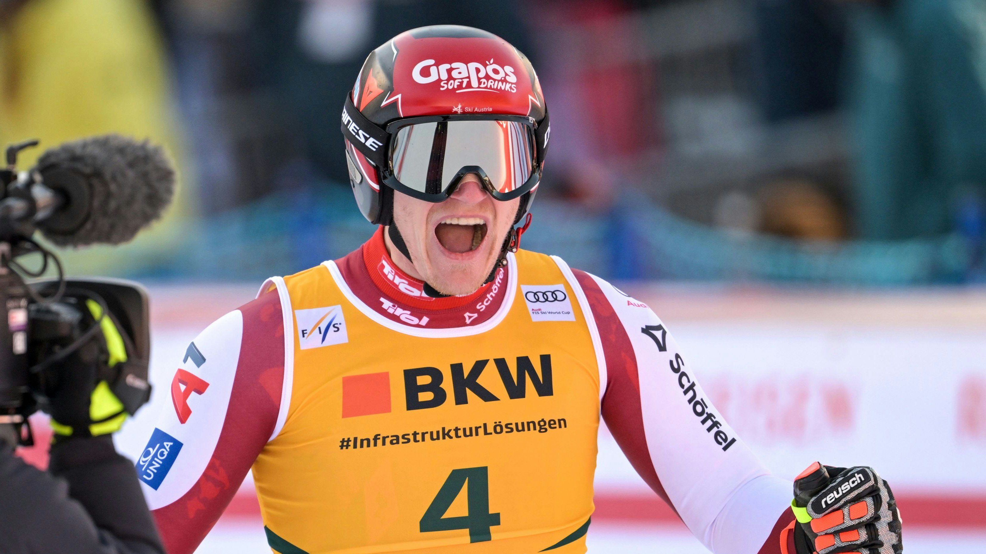Babinsky steht im Super-G von Wengen erstmals am Podest