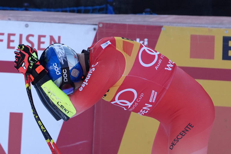 Giovanni Franzoni's run in Wengen super-G makes him an Olympics ...