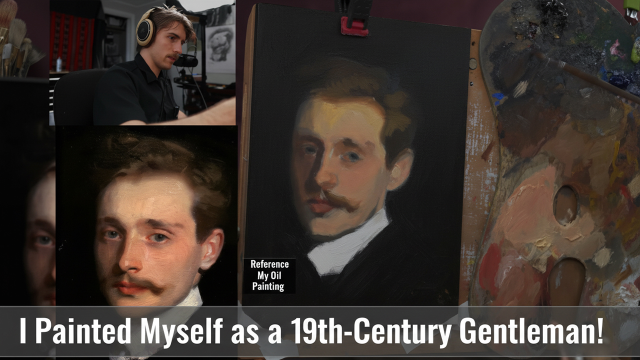 Painting like a master: Sargent portrait tutorial with insightful ...