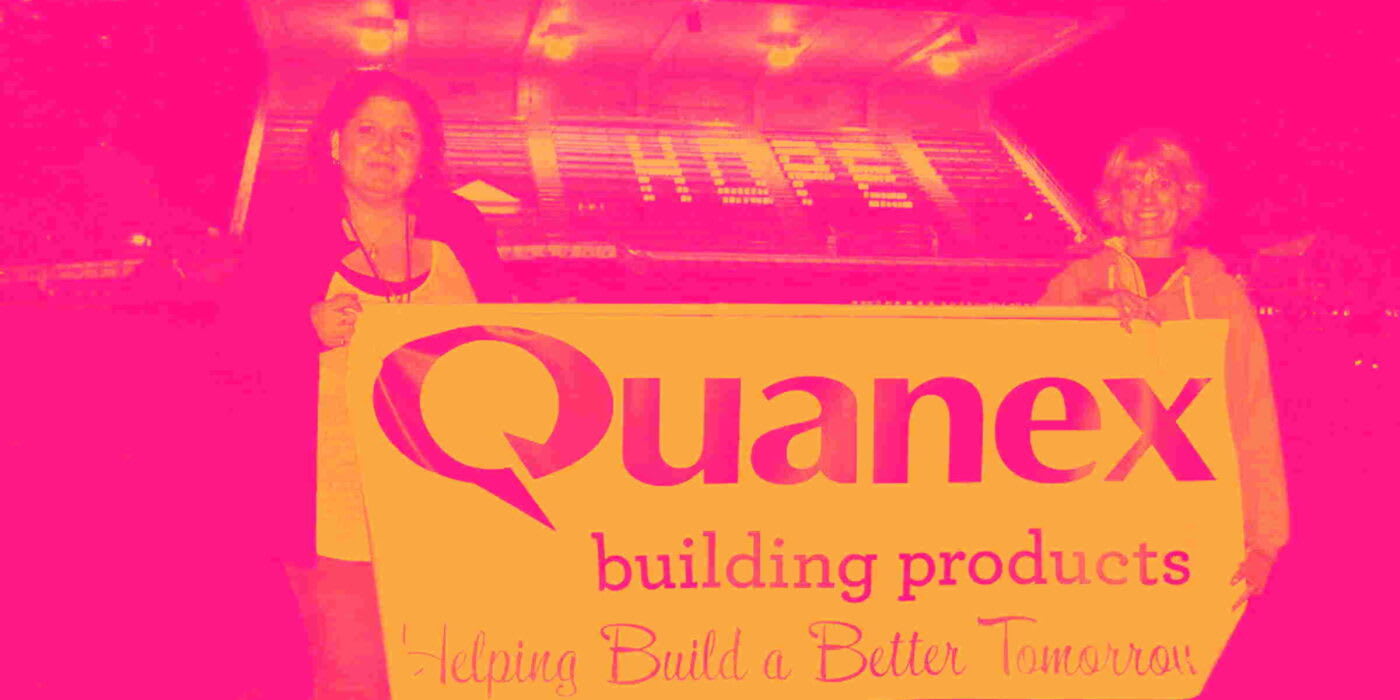 Home construction materials stocks Q3 earnings: Quanex (NYSE:NX) firing ...