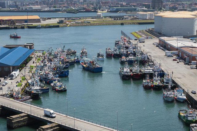 Gijón.- La lonja cierra 2025 con casi la mitad del pescado vendido ...