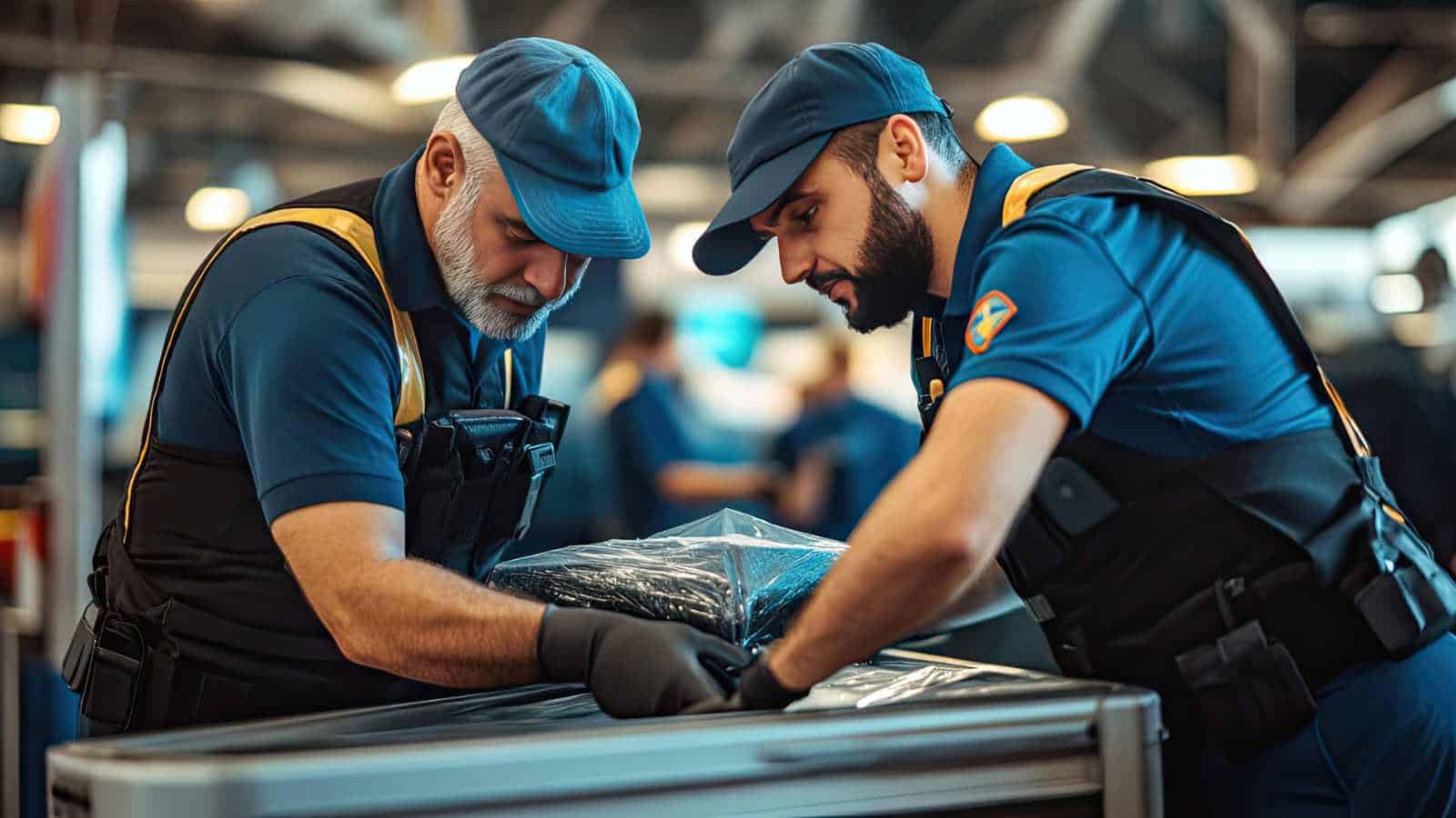 What TSA agents first notice as you go through security