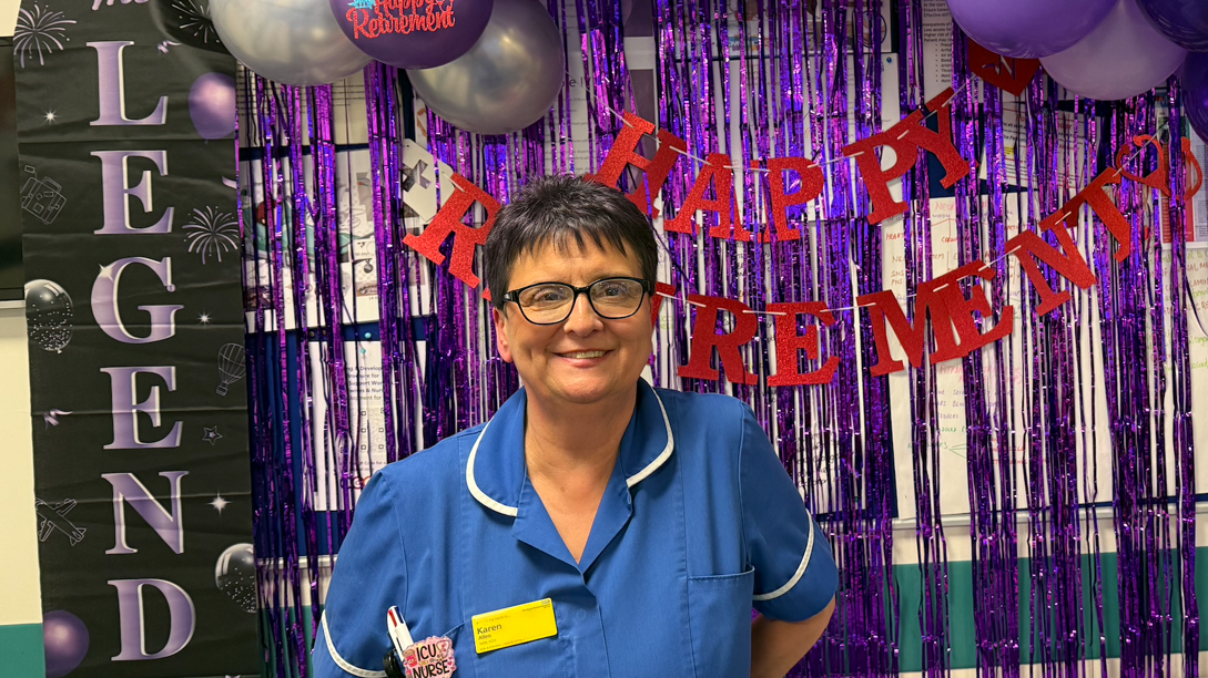 'Passionate' nurse retires after 46 years with NHS
