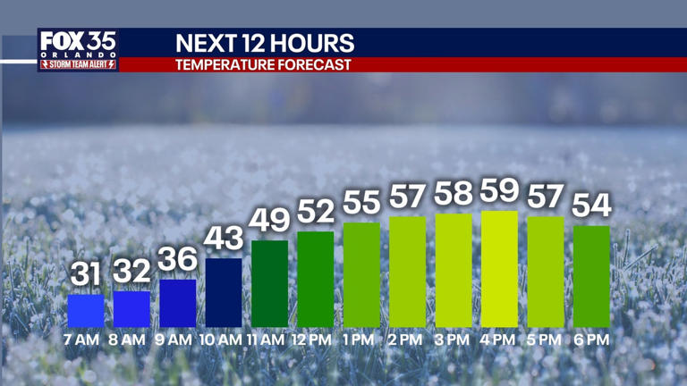 Orlando weather: Coldest air in years arrives, another cold snap on the ...