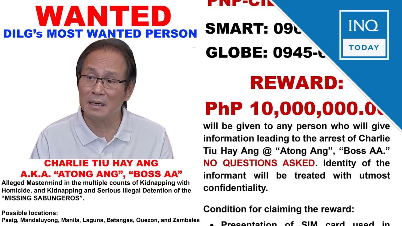 Lipa court orders arrest of Atong Ang | INQToday