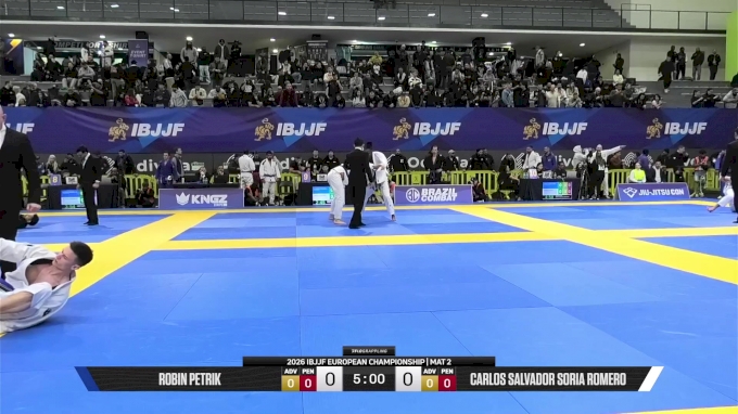 Carlos Salvador Soria Romero vs Robin Petrik 2026 European Jiu-Jitsu ...