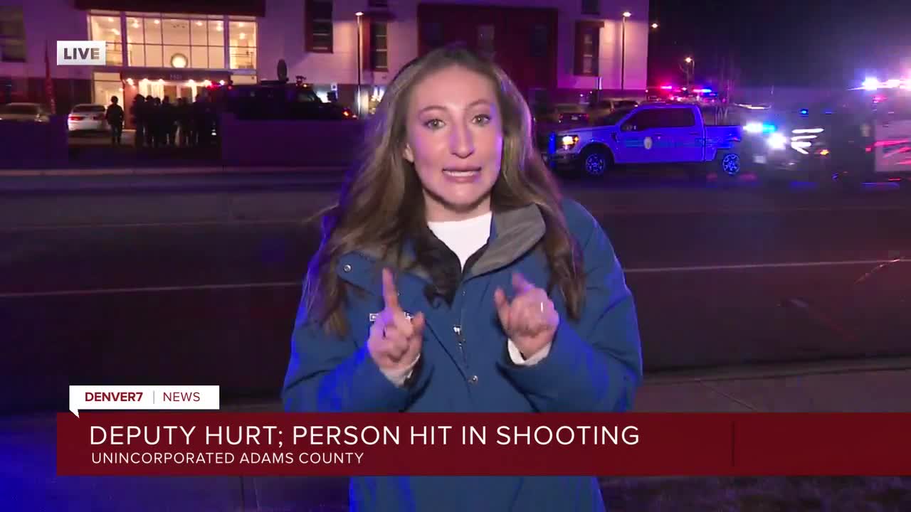 Adams County Sheriff's Office deputy, another person injured in Friday ...