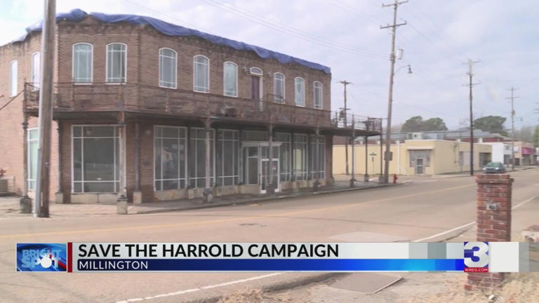 Students campaign to revitalize century-old Harrold building in Millington