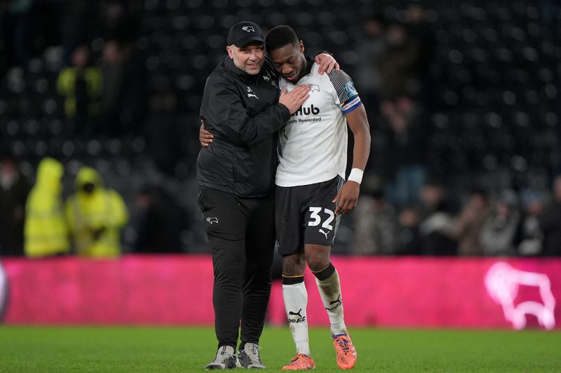 Derby County's Championship rivals 'closing in' on promotion hero as ...