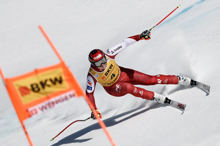 Giovanni Franzoni's run in Wengen super-G makes him an Olympics ...