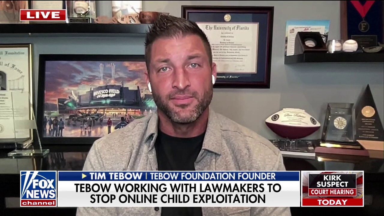 Tim Tebow details efforts to stop online child exploitation: 'Nobody ...