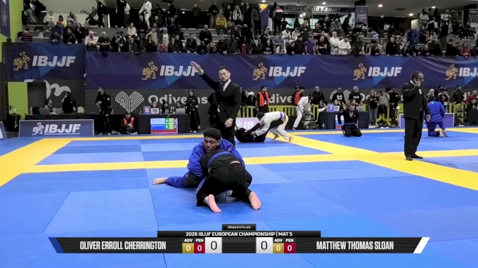 Matthew Thomas Sloan vs Oliver Erroll Cherrington 2026 European Jiu ...