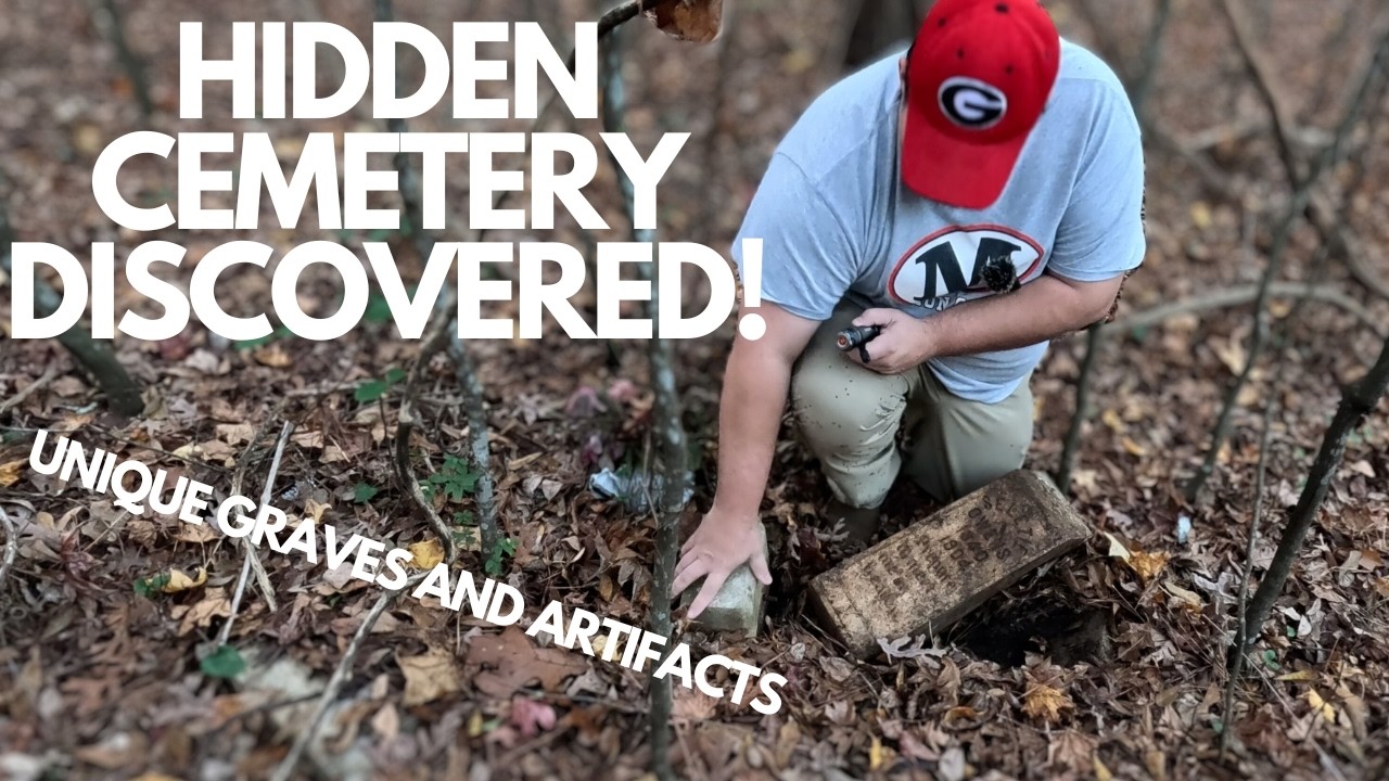 Rare grave markers found in a forgotten woodland burial ground