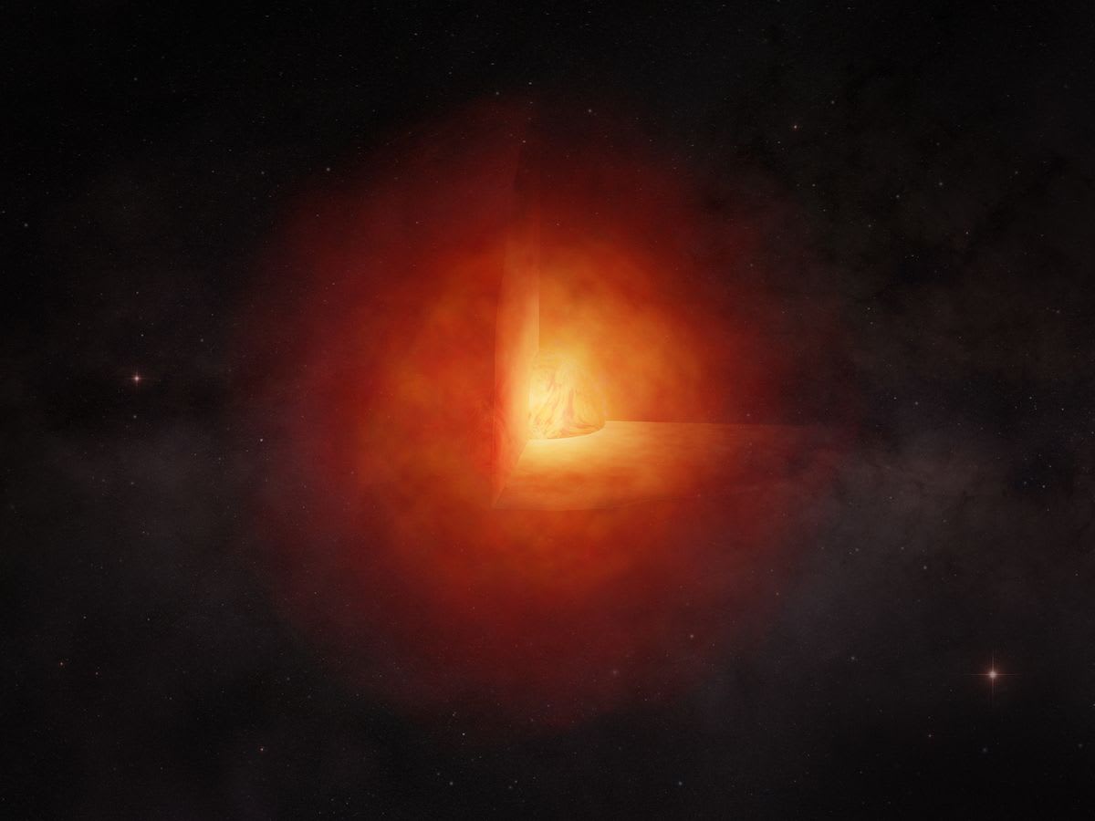 Mysterious little red dots might be the universe's enormous early stars ...