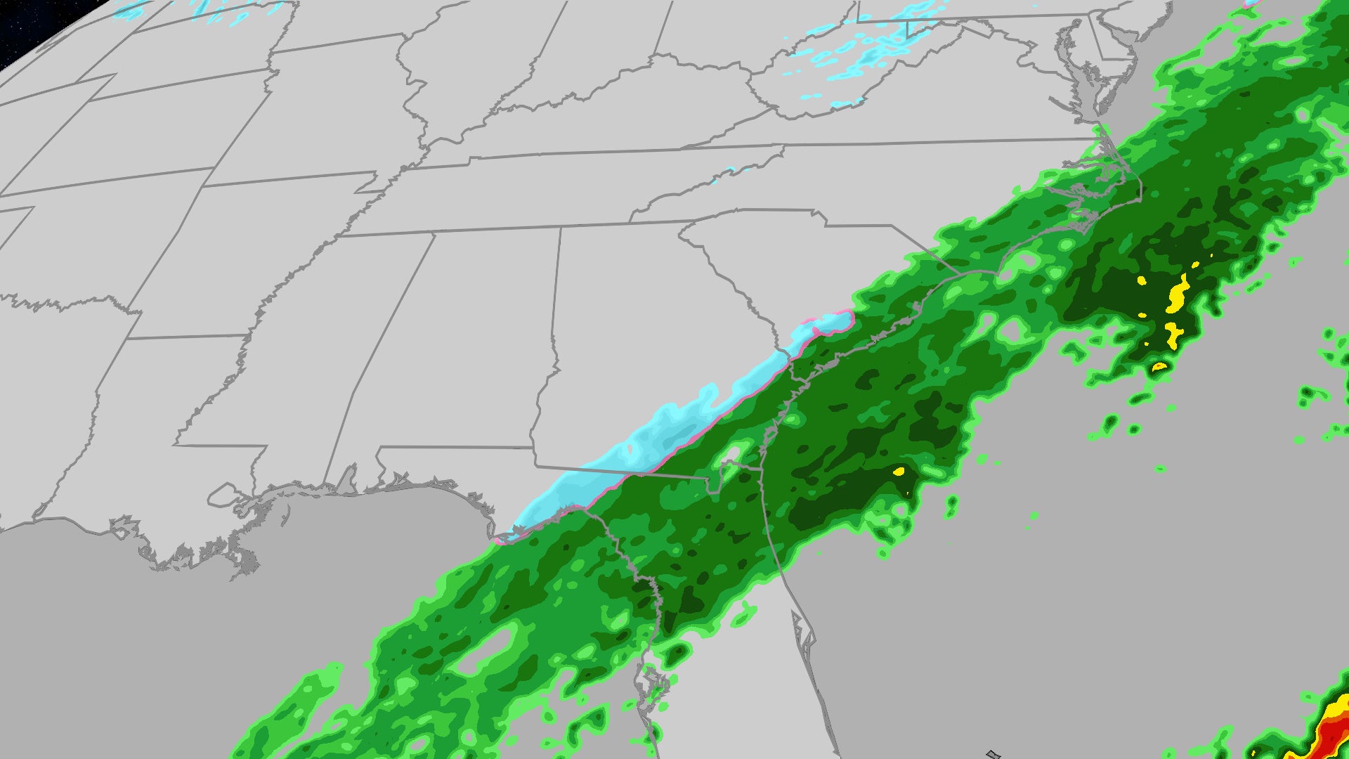 Southeast snow chances dwindling this weekend