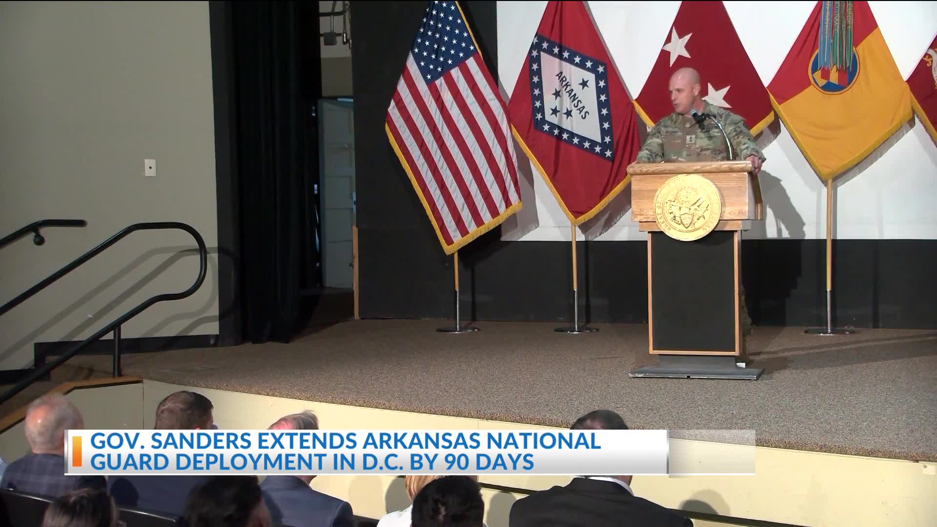 Gov. Sanders extends Arkansas National Guard deployment