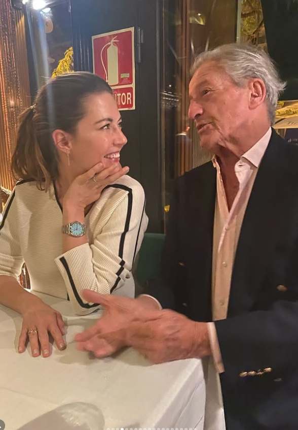 Isabelle Junot muestra las fotos más familiares de su padre antes de ...