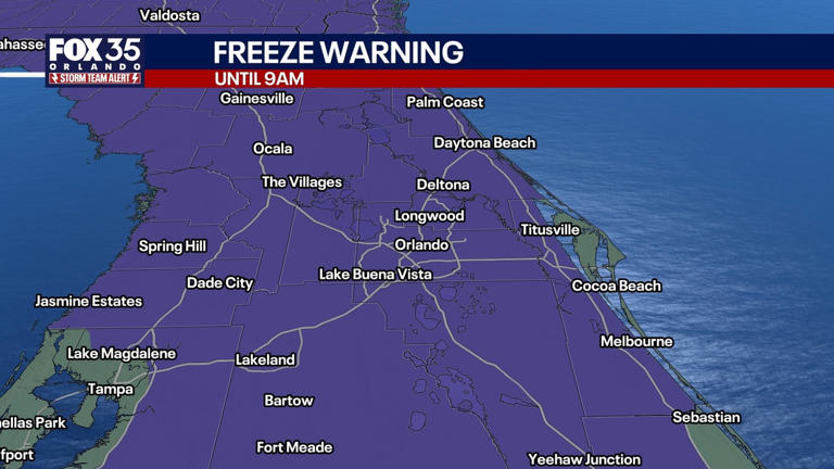 Orlando weather: Coldest air in years arrives, another cold snap on the ...