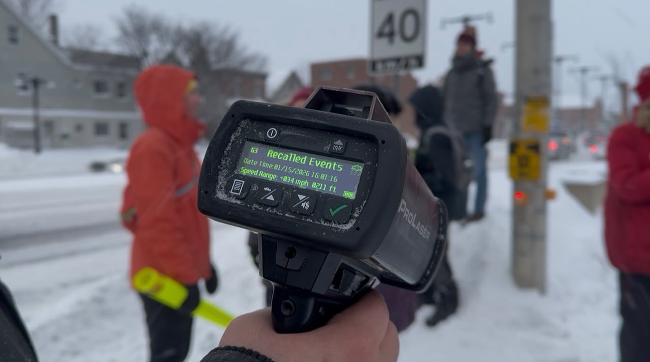 Speed gun party hopes to slow traffic in Lowertown