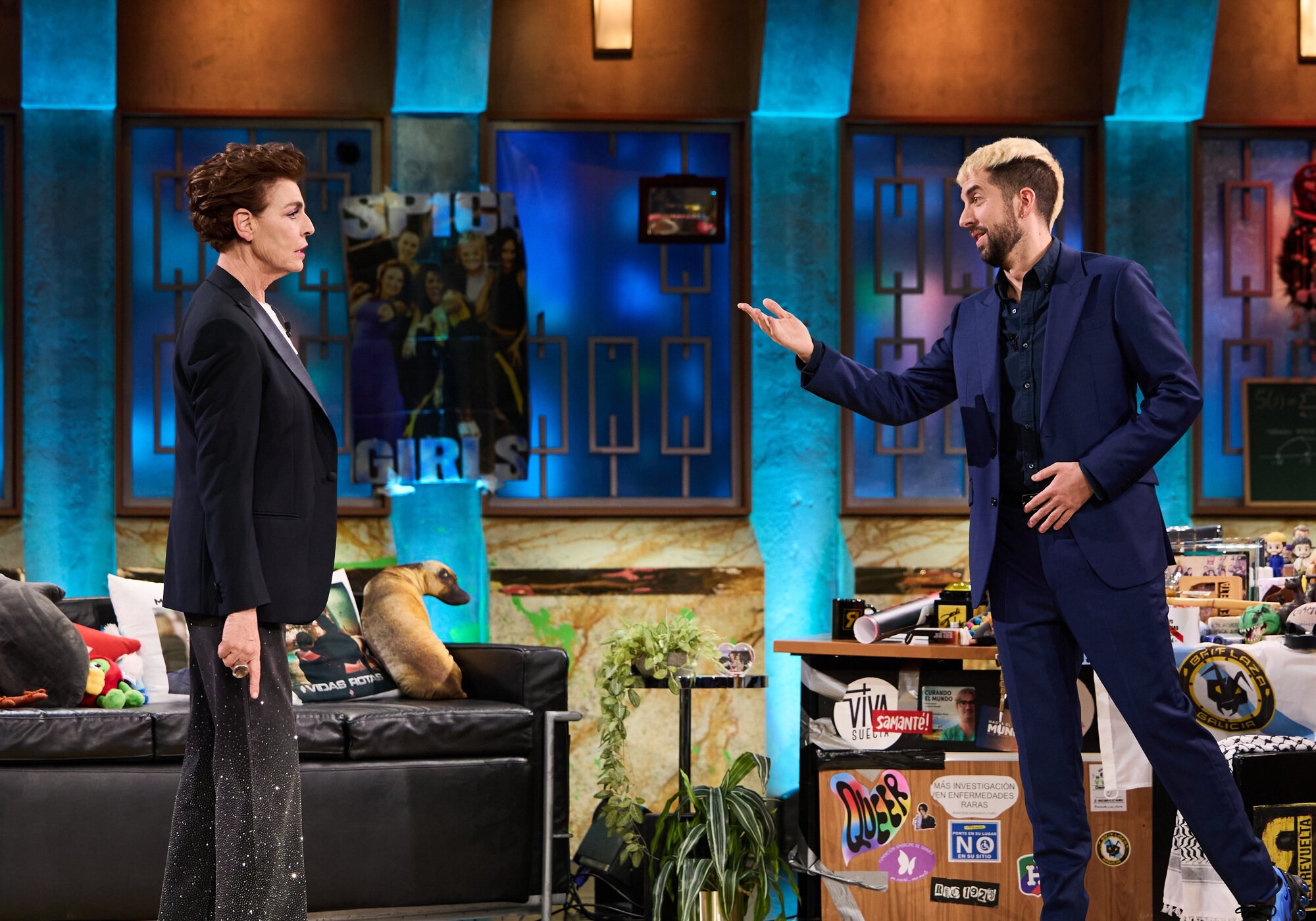 Antonia Dell'Atte arremete en 'La revuelta' contra Alessandro Lequio ...