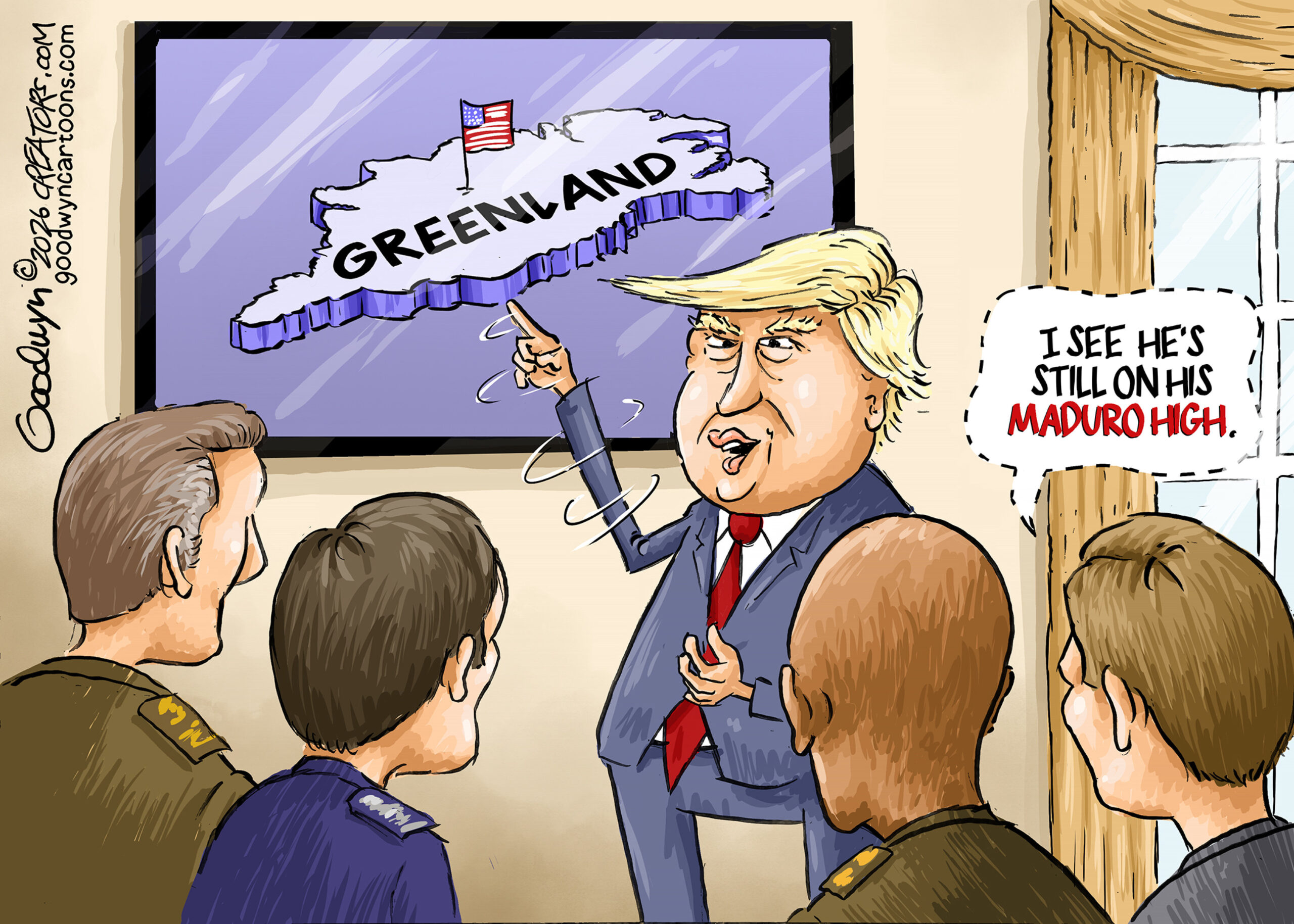 The latest syndicated political cartoons (1/16)