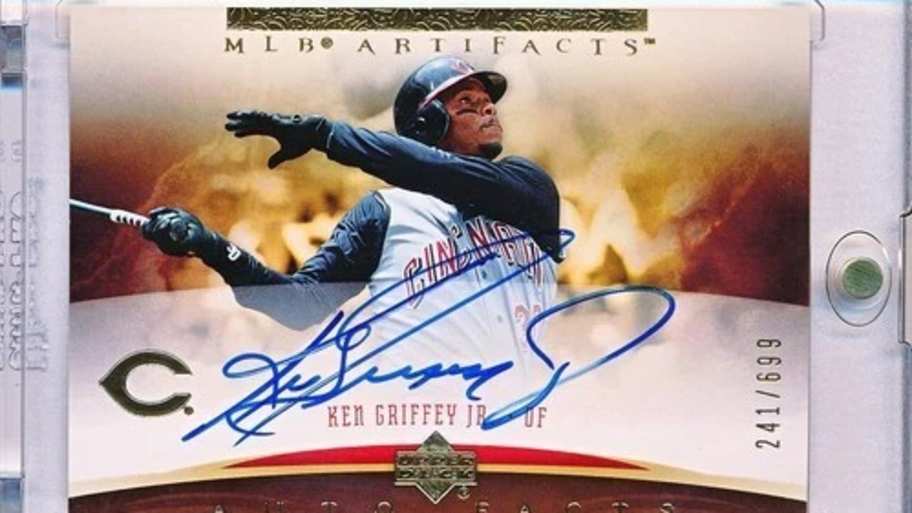 Ken Griffey Jr. autographed cards you can buy on a budget