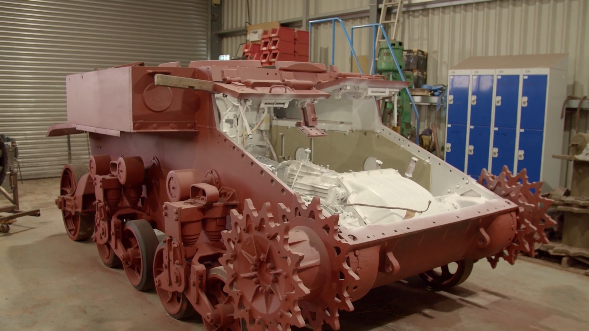 Bringing the Stuart tank back to life step by step