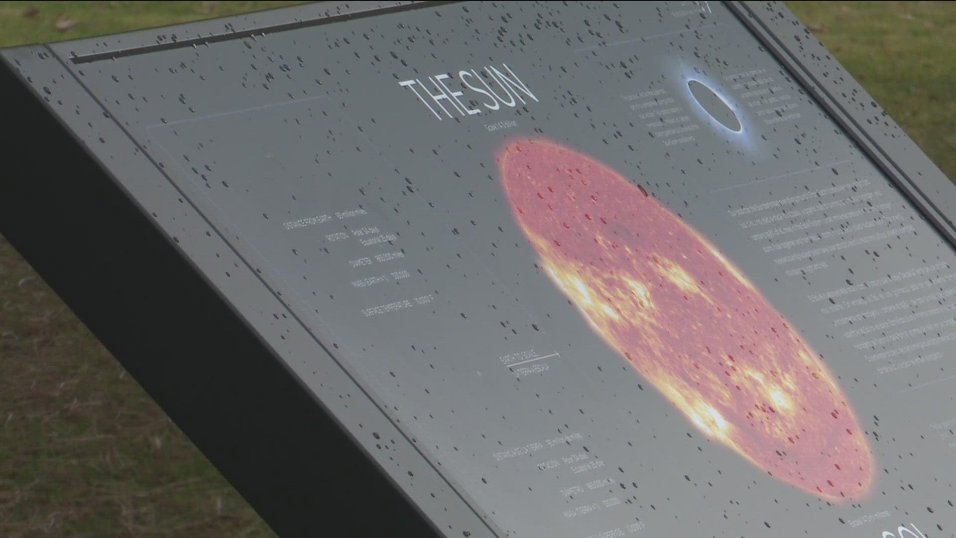 New solar system trail display debuts at Julia Davis Park