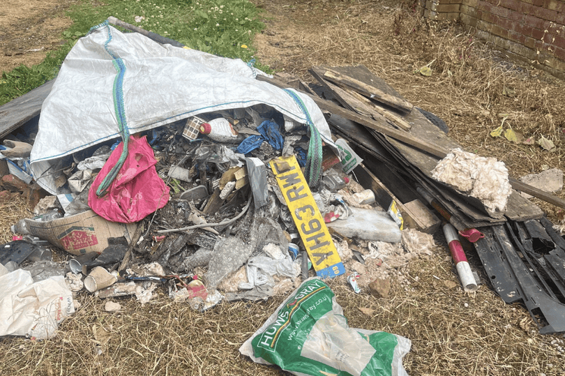 Fly-tipper has vehicle crushed after being caught dumping waste in Preston