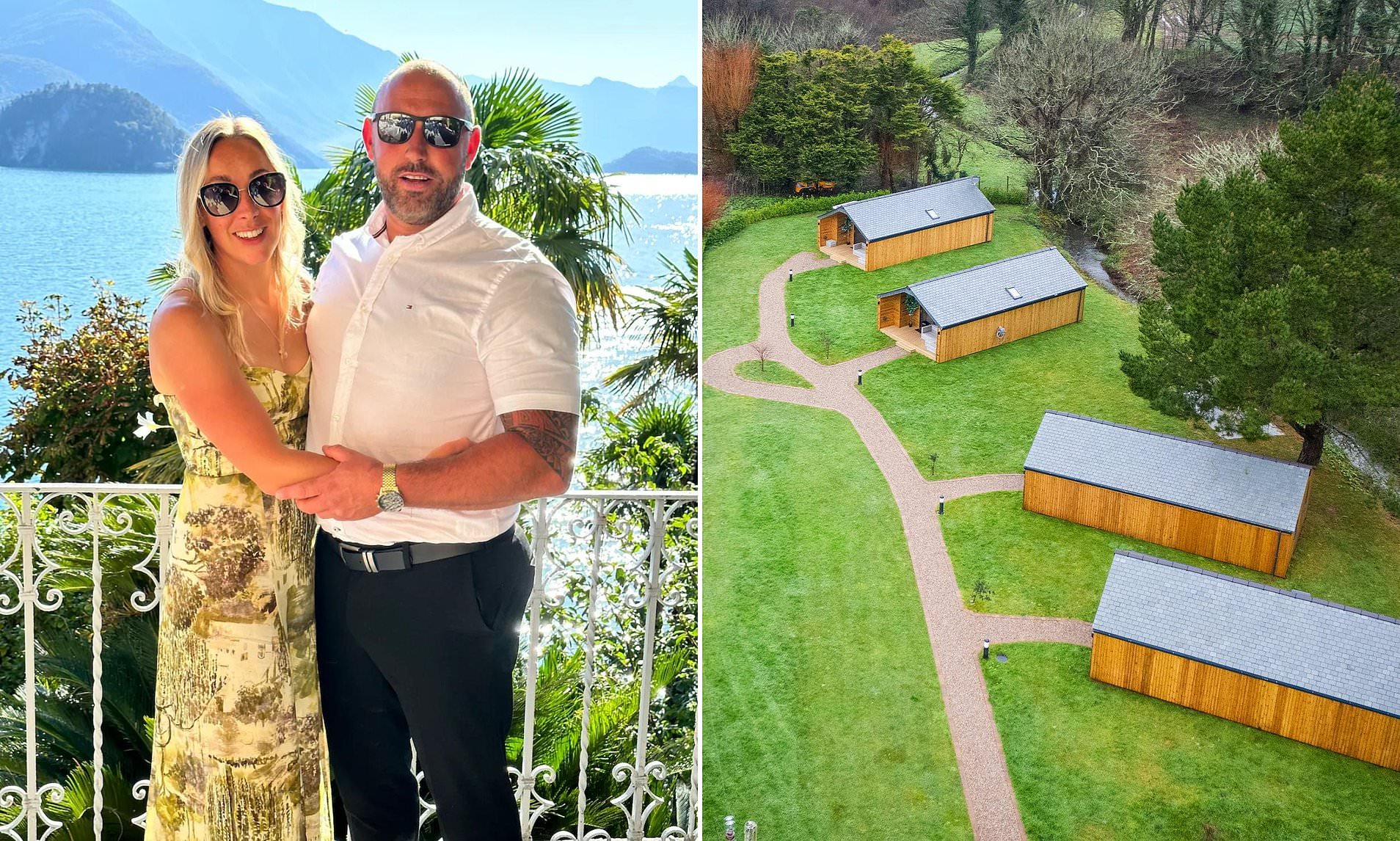 Convicted rogue roofer builds Airbnb holiday park in his back garden ...