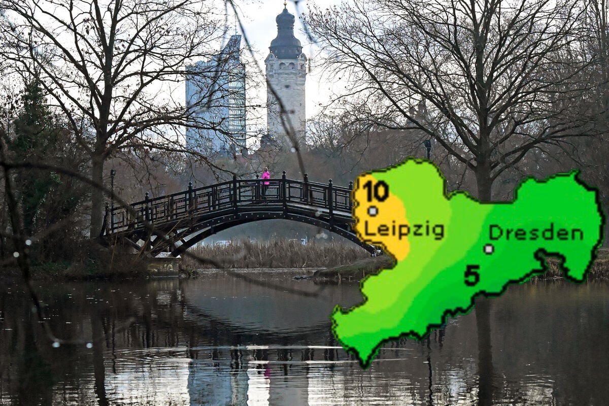 Nach Schnee und Frost zieht eine Warmfront über Sachsen: So wird das ...