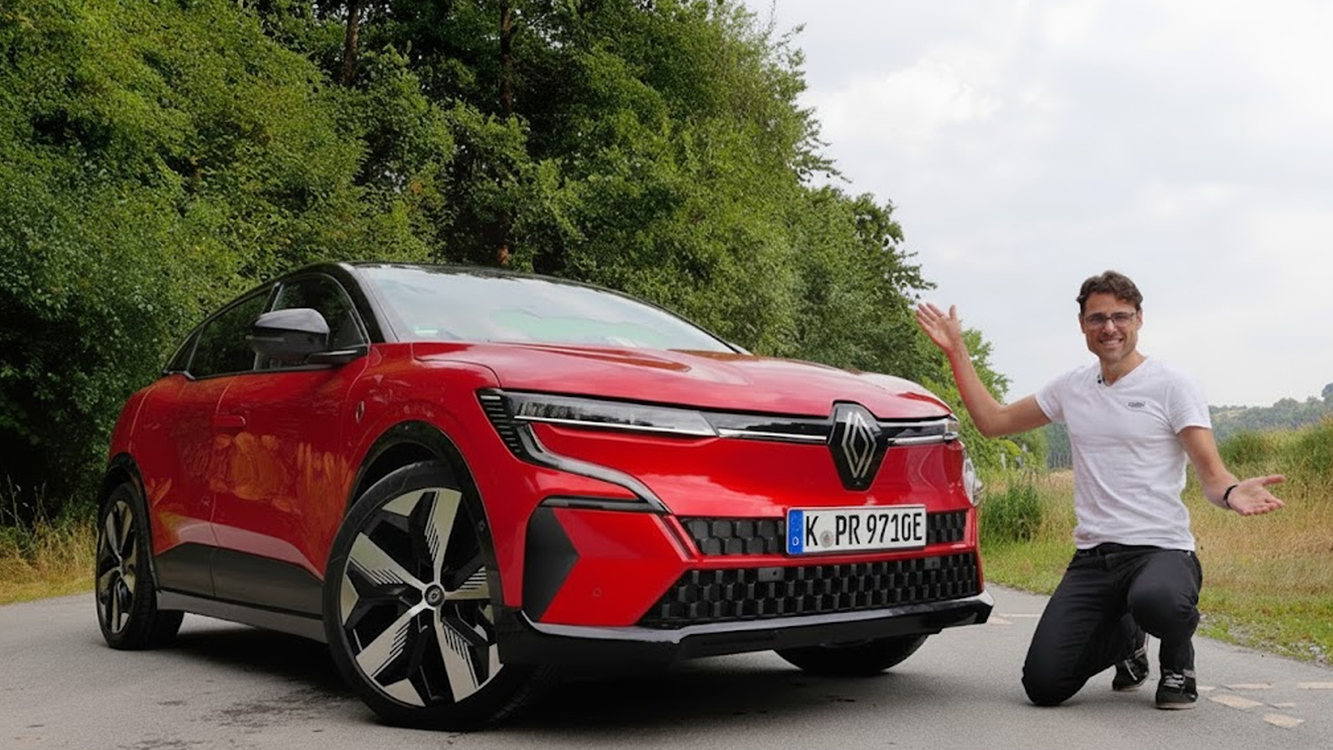 How comfortable is it to drive the Renault Megane EV?