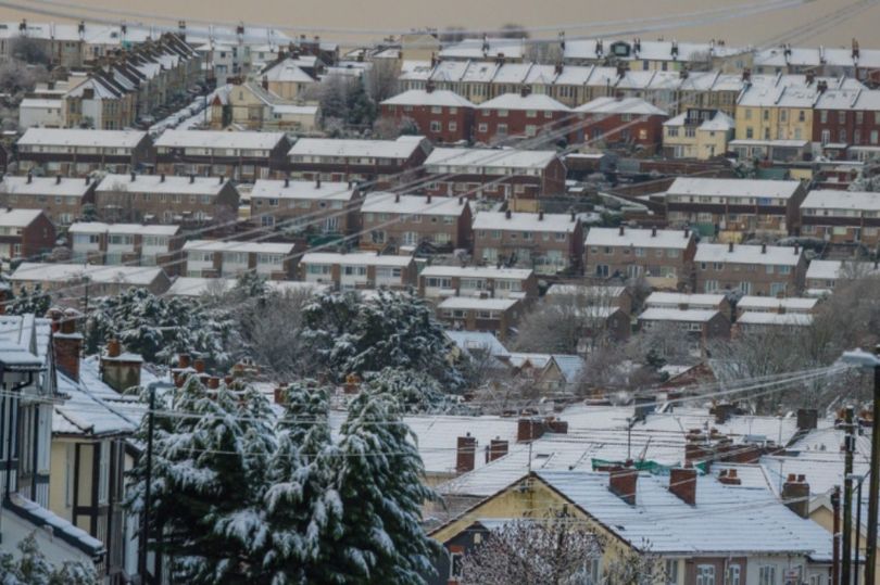 Full list of counties in England facing snow next - with six worst-hit