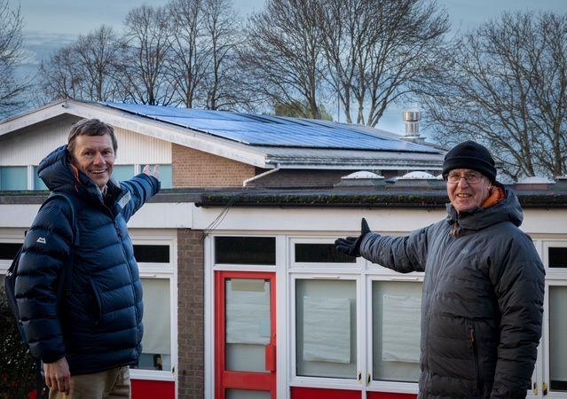 Harbury village volunteers welcome solar-powered EV hub after seven ...