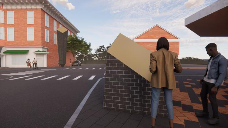 Permanent memorial planned for site of former slave auction block