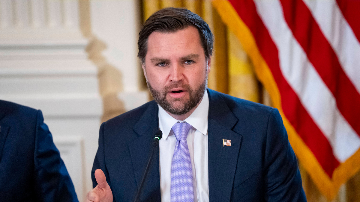 'Crazy person' attacks Vance’s home with a hammer