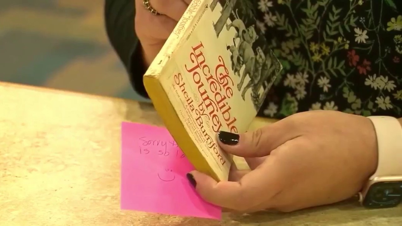 Library book returned 46 years later