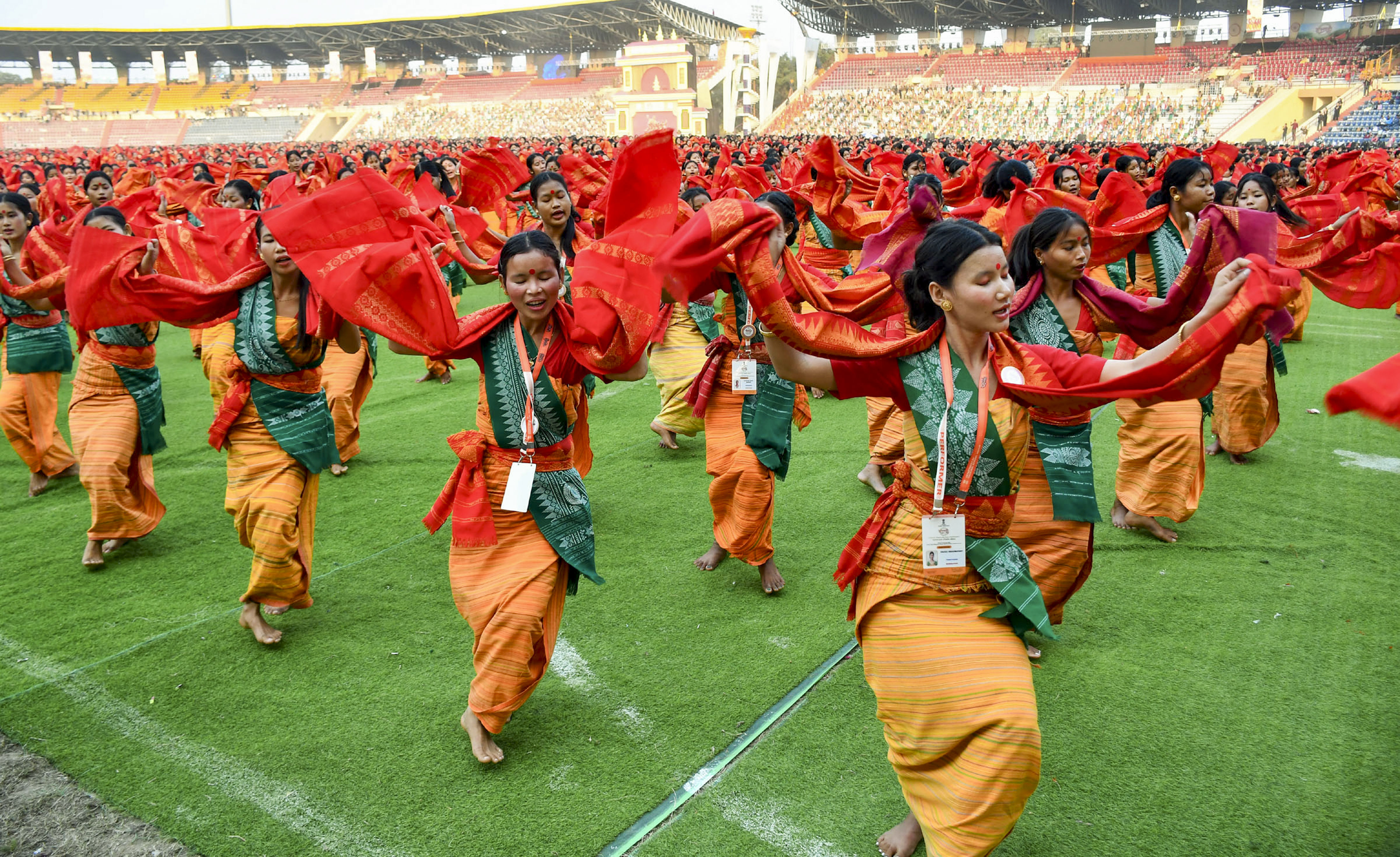 Over 10,000 artistes to stage grand Bagurumba dance in Guwahati during ...