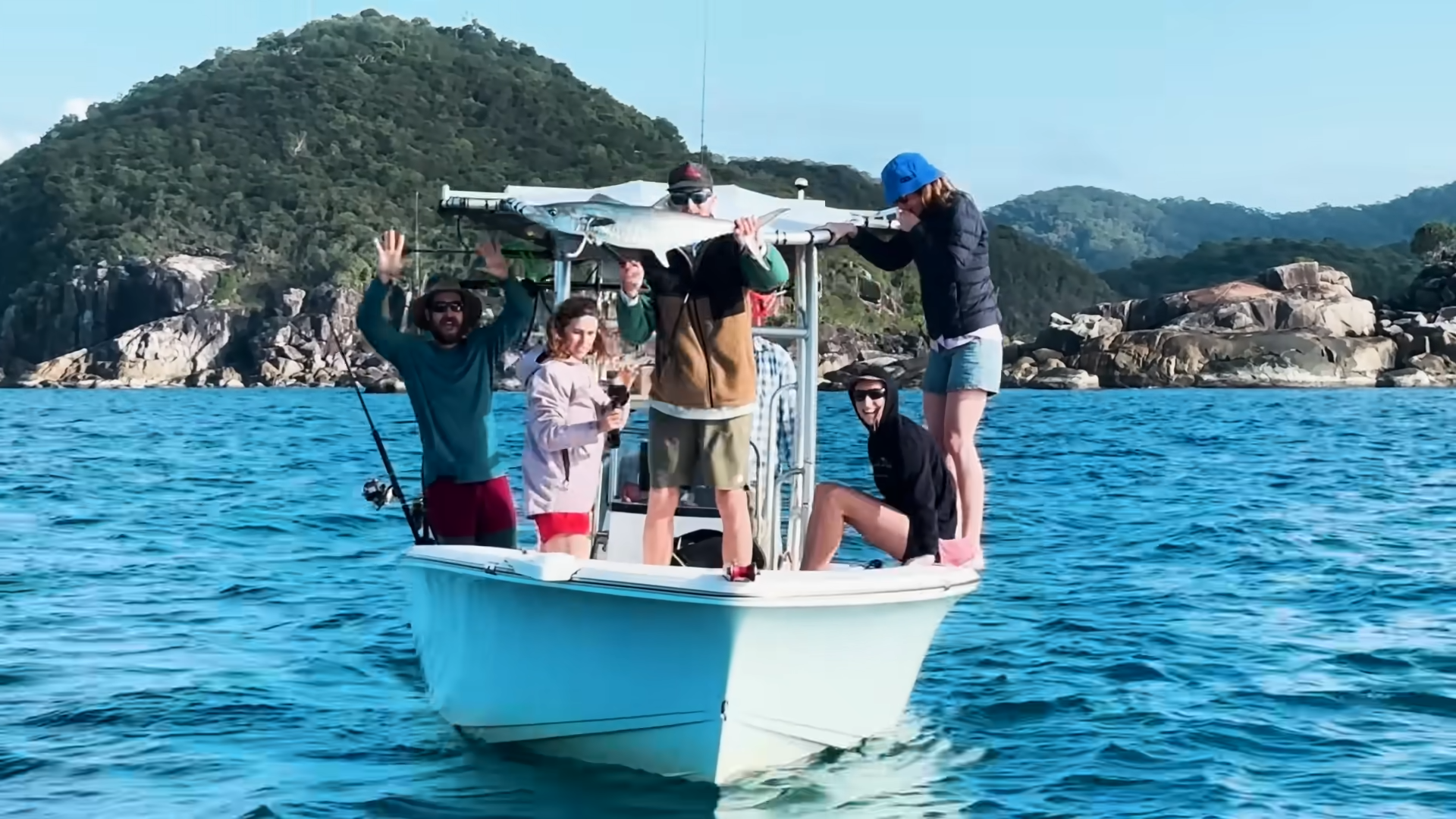 Lost a day’s catch in the waves - and still had to feed ourselves