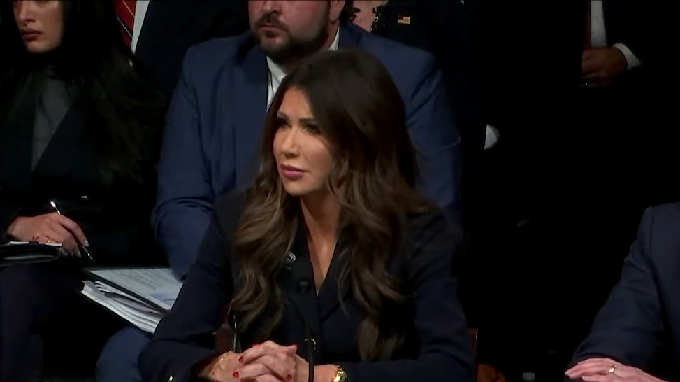 'The American people will have justice': Kristi Noem is left speechless ...