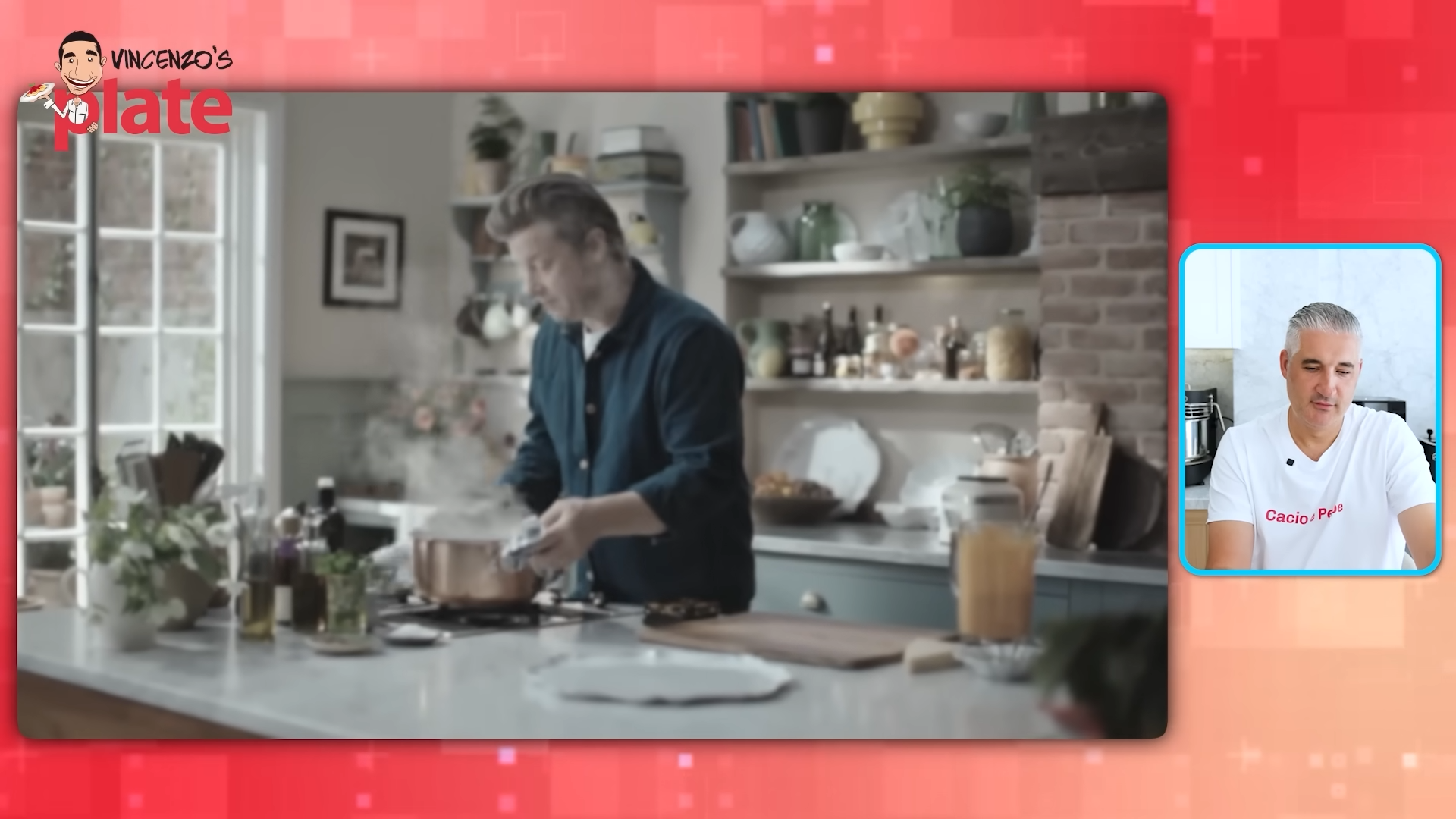 Italian chef reacts to red pepper pasta by Jamie Oliver