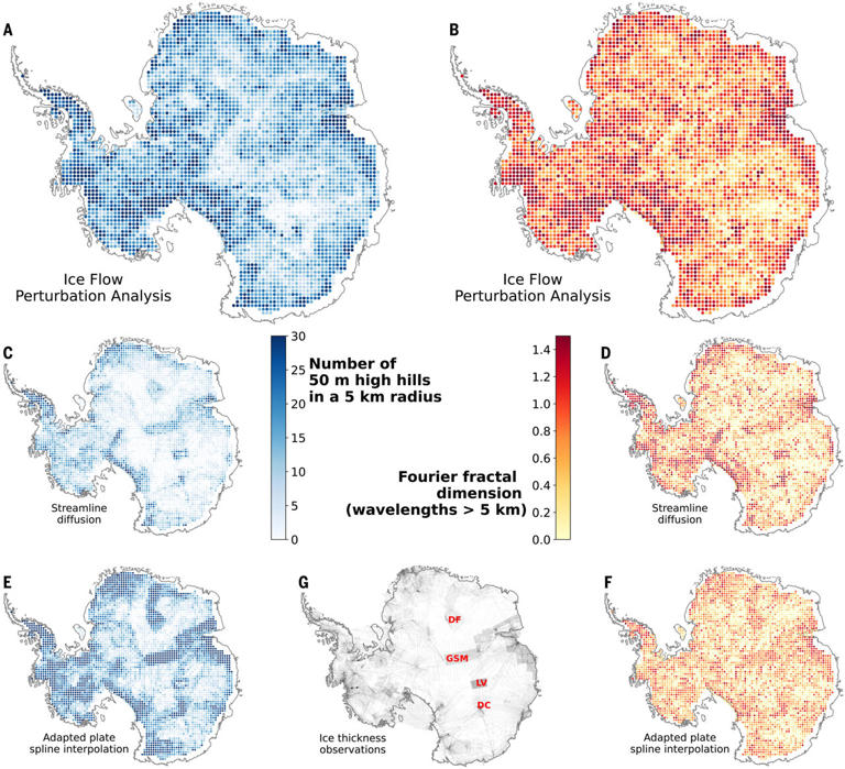 New map reveals a rugged world beneath the Antarctic ice sheet