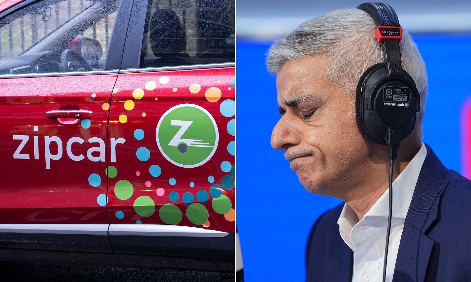 Zipcar leaves the UK, abandoning 650,000 members: Sadiq Khan condemned ...