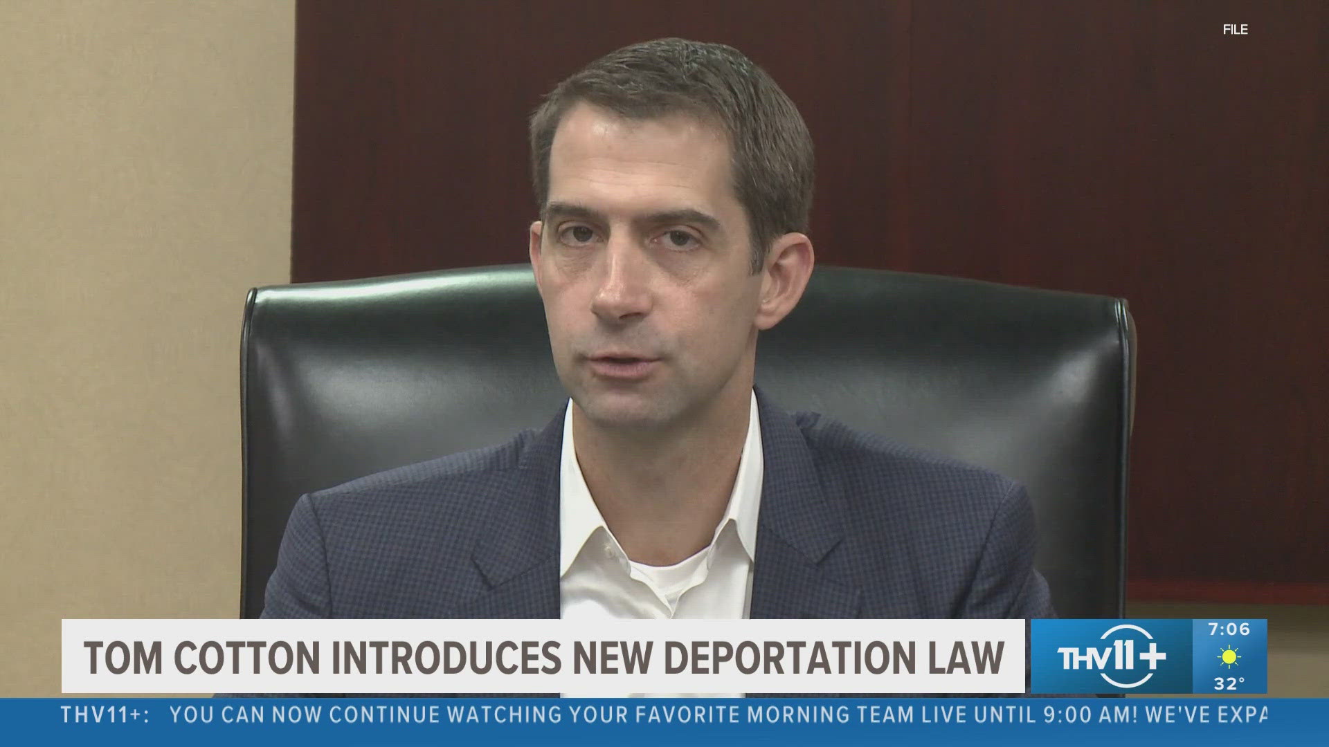 Tom Cotton introduces new deportation law