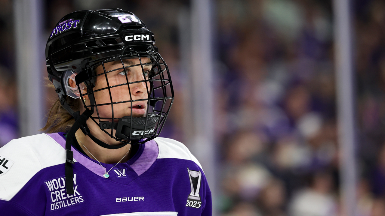 Frost forward Taylor Heise has plenty of reasons to be confident