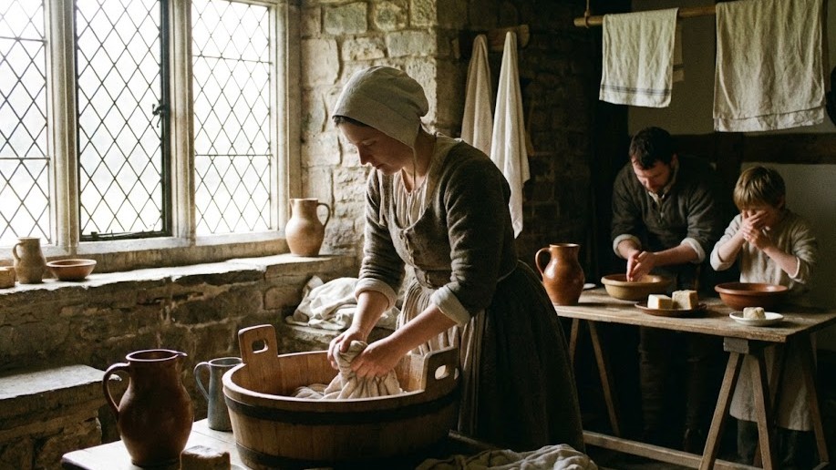 Why washing was considered sinful by some medieval Christians