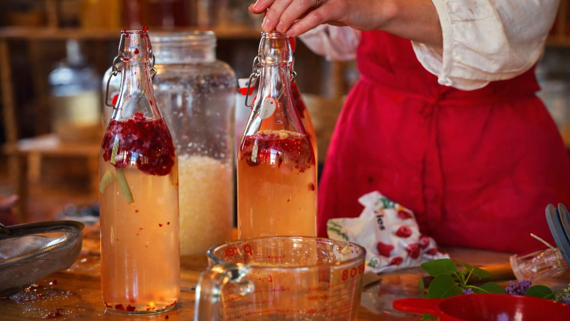 How to make a homemade fermented soda