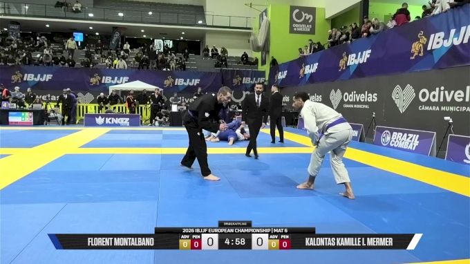 Kalontas Kamille I Mermer vs Florent Montalbano 2026 European Jiu-Jitsu ...