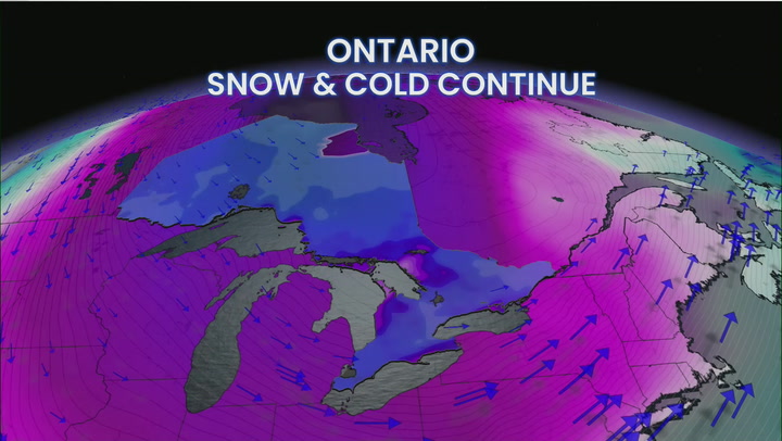 Ontario weather forecast: More snow and Arctic cold on the way