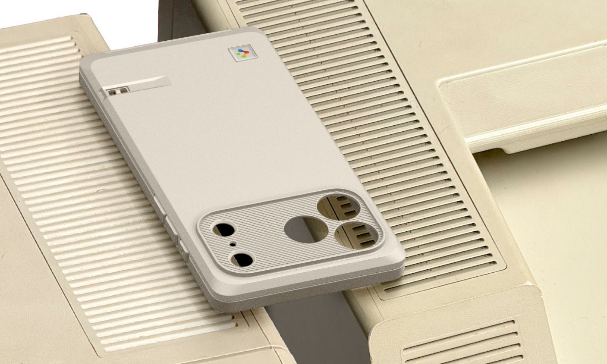Spigen’s latest case gives your iPhone a retro Macintosh look